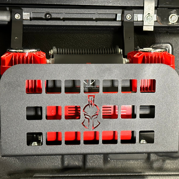 Thor's Lightning Refuge MOLLE Portable Air Compressor Mount for Jeep ...