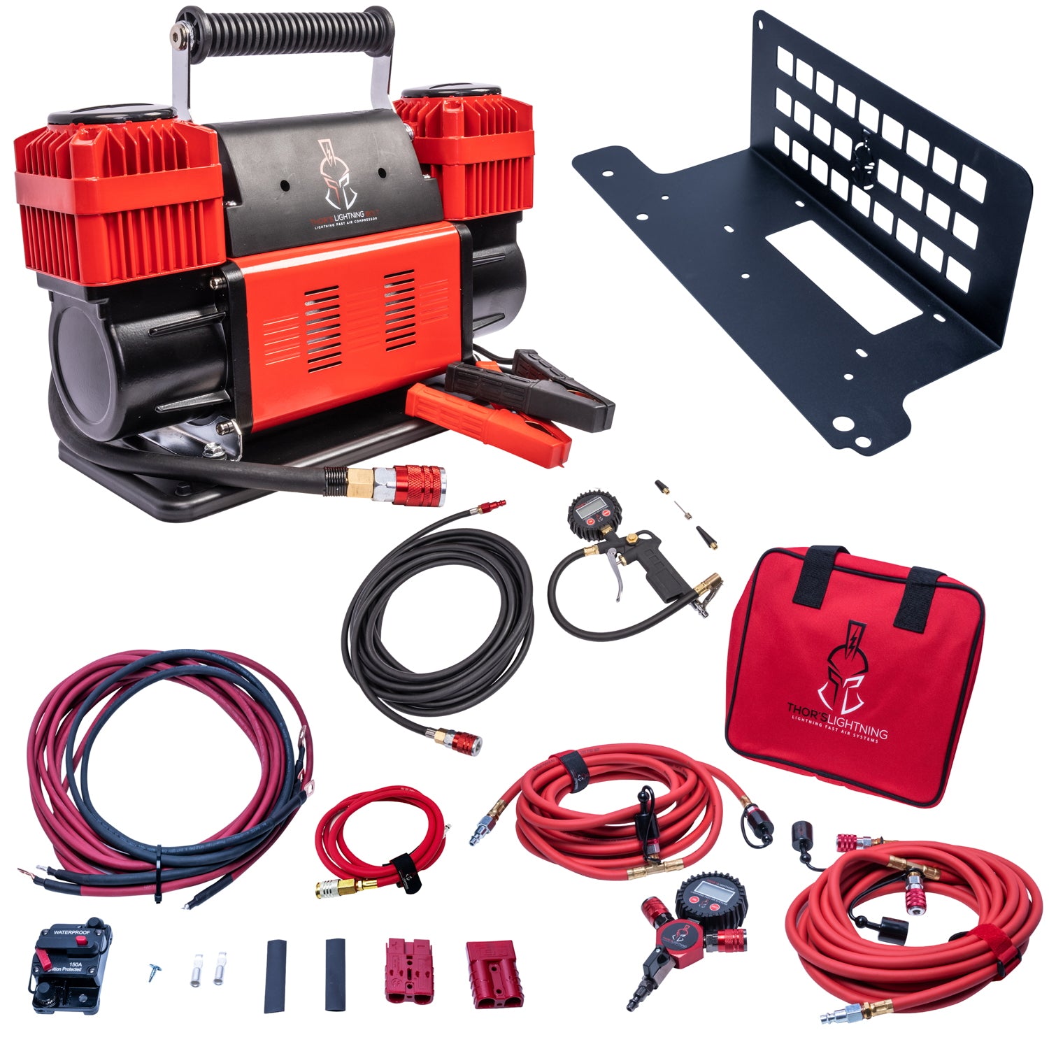 Thor's Lightning 12v True Dual TotalControl Portable Air Compressor ...